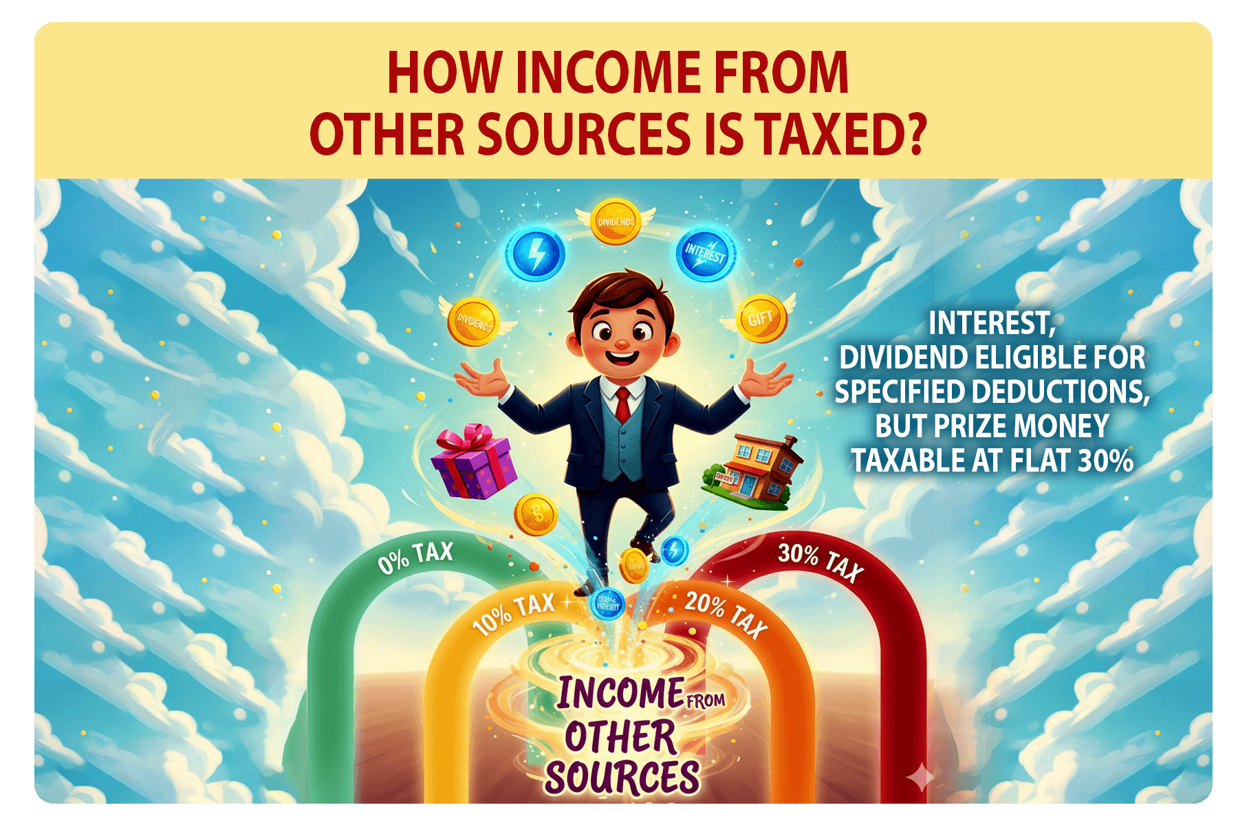 HOW INCOME FROM OTHER SOURCES IS TAXED? - PRACTICAL TAX PLANNING